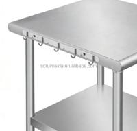 China Stainless Steel Workbench with Corrosion Resistance 300 kg/㎡ Load Capacity and Customized Size for sale