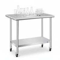 China Stainless Steel Workbench with 300kg Load Capacity, Customizable Size and Corrosion Resistance for Commercial Kitchens for sale