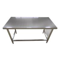 China Stainless Steel Workbench with 300 kg/㎡ Load Capacity, Polished Finish, and Casters Included for Commercial Kitchens for sale