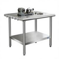 China Customized Size Stainless Steel Work Table with 300 kg/㎡ Load Capacity and Corrosion Resistance for sale