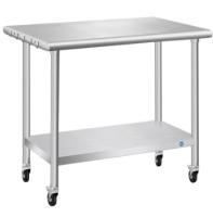 China Customized Size Stainless Steel Work Table with 300 kg/㎡ Load Capacity and Corrosion Resistance for sale