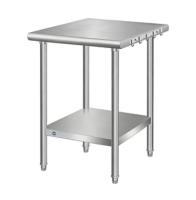 China Stainless Steel 201/304 Workbench with Corrosion Resistance and 300 kg/㎡ Load Capacity for Commercial Kitchen for sale