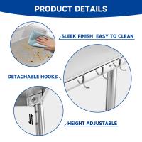 China Adjustable Height Stainless Steel Workbench with Corrosion Resistance and 500 kg/㎡ Load Capacity for sale