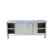 China Stainless Steel Workbench with Adjustable Height Legs and Corrosion Resistance for Customized Size Commercial Kitchen Use for sale