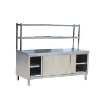 China Adjustable Stainless Steel Work Table with Cabinet - Heavy-Duty Capacity & Corrosion Resistance for sale