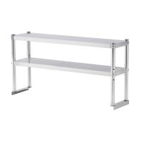 China Heavy-Duty Stainless Steel 201 Storage Rack with 300 kg/㎡ Load Capacity and Corrosion Resistance for Commercial Kitchens for sale