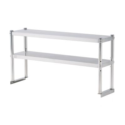 China Heavy-Duty Stainless Steel 201 Storage Rack with 300 kg/㎡ Load Capacity and Corrosion Resistance for Commercial Kitchens for sale