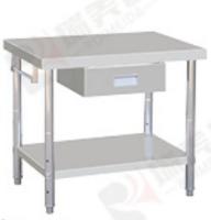 China Corrosion Resistant Stainless Steel Workbench with Customized Size and 300 kg/㎡ Load Capacity for Commercial Kitchens for sale