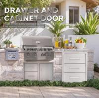 China Premium Stainless Steel 201/304 Outdoor Kitchen Drawer with Sliding Rail Design and Corrosion Resistance for sale