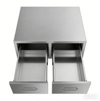 China Stainless Steel Outdoor Kitchen Drawer with Corrosion Resistance, Sliding Rail Design, and Heavy-Duty Capacity for sale