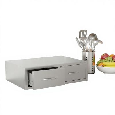 China Stainless Steel Outdoor Kitchen Drawer with Corrosion Resistance, Smooth Slide Rails, and Dustproof Design for BBQ Islands for sale