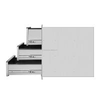 China Stainless Steel 201/304 Outdoor Kitchen Drawer with 300 kg/㎡ Load Capacity and Smooth Sliding Rail Design for sale
