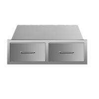 China Stainless Steel Outdoor Kitchen Drawer with Corrosion Resistance, Customizable Size, and Heavy-Duty Design for sale