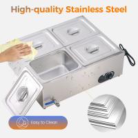 China Stainless Steel 304 Electric Food Warmer with 150L Capacity and Automatic Temperature Control for sale