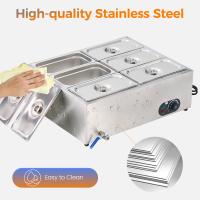 China Stainless Steel 304 Electric Food Warmer with 150L Capacity and Automatic Temperature Control for sale