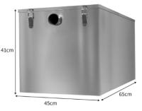 China Stainless Steel Grease Trap Effective Grease Water Separator Designed for Commercial Kitchens and Catering Industry Needs for sale