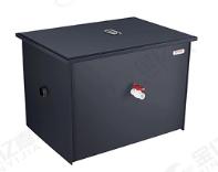China Heavy Duty Stainless Steel Grease Trap with Removable Top Cover and Built in Drain Ball Valve for Convenient Cleaning and Inspection for sale