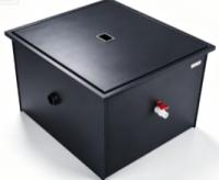 China Heavy Duty Stainless Steel Grease Trap with Removable Top Cover and Built in Drain Ball Valve for Convenient Cleaning and Inspection for sale