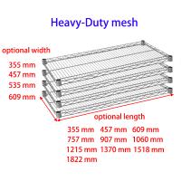China Heavy Duty Chrome Shelving Industrial Metal Shelving Units Offering Adjustable Shelves and High Load Capacity for Storage for sale