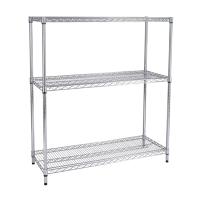 China Heavy Duty Chrome Shelving Strong Metal Shelving Units Ideal for Heavy Load Storage and Space Utilization in Warehouses for sale