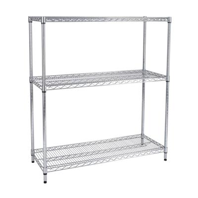 China Heavy Duty Chrome Shelving Strong Metal Shelving Units Ideal for Heavy Load Storage and Space Utilization in Warehouses for sale