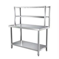 China Durable Stainless Steel Worktables Featuring Robust Construction Ample Workspace and Corrosion Resistance Ideal for Heavy Duty Commercial for sale