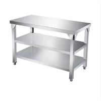 China Durable Stainless Steel Worktables Featuring Robust Construction Ample Workspace and Corrosion Resistance Ideal for Heavy Duty Commercial for sale