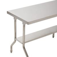 China Foldable Stainless Steel Worktables constructed from stainless steel offering excellent resistance to rust stains and corrosion for sale