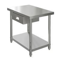 China Commercial Grade Stainless Steel Worktables Made With 304 And 316 Stainless Steel For Optimal Durability And Hygiene for sale