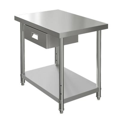 China Commercial Grade Stainless Steel Worktables Made With 304 And 316 Stainless Steel For Optimal Durability And Hygiene for sale