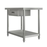 China Commercial Grade Stainless Steel Worktables Made With 304 And 316 Stainless Steel For Optimal Durability And Hygiene for sale