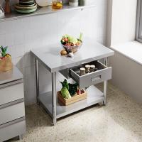 China Commercial Grade Stainless Steel Worktables Made With 304 And 316 Stainless Steel For Optimal Durability And Hygiene for sale