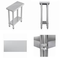 China Stainless Steel Worktables Made from 304 and 316 Stainless Steel Offering Long Lasting Durability and Easy Maintenance for sale