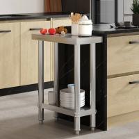 China Stainless Steel Worktables Made from 304 and 316 Stainless Steel Offering Long Lasting Durability and Easy Maintenance for sale