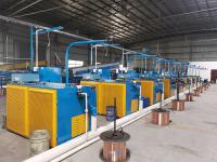 China 300mm Spool Fine Copper Wire Drawing Machine , Stepless Fine Wire Making Machine for sale