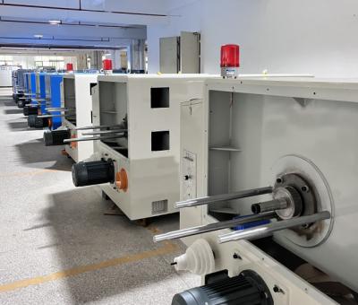 China PLC 630Mm High Speed Bunching Machine For Wire Conductor And Core Wire Stranding for sale