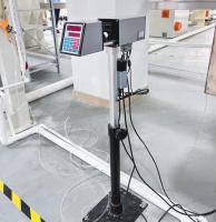 China 25 Laser diameter gauge for cable extruder machine high precision extruding machinery wire diameter measuring machine for sale