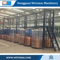 China 8 Wires Multi Wire Drawing Machine With Online Annealer And 2 Spoolers for sale