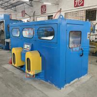 China Automatic Double Spool Take Up Machine , Copper Aluminum Wire Drawing Machine for sale