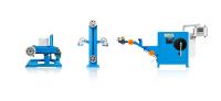China Double Axis Type Cable Coiling Machine Automatic Metering Microcomputer Lan for sale
