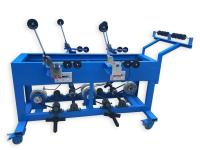 China Cable Passive Tension Pay Off Stand For Single Twisting Bunching Machine for sale