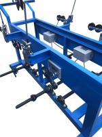 China Cable Passive Tension Pay Off Stand For Single Twisting Bunching Machine for sale