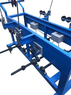 China Cable Passive Tension Pay Off Stand For Single Twisting Bunching Machine for sale
