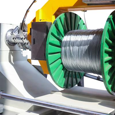 China Coiling Tension Feedback Control Arch Type Stranding Machine Low Noise for sale