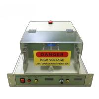 China 220V AC 15KV Wire And Cable High Frequency Spark Tester With Switch Chain Protection Device for sale
