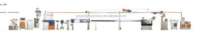 China Φ40mm Teflon Cable Extrusion Line For Extruding Extruder Teflon High Temperature Cable With Material FEP FPA for sale