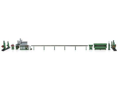China 50HP 300kg/hr Power Cable Extrusion Line Insulating Wire Extruder for sale
