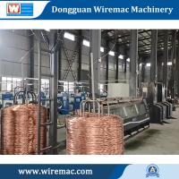 China In-Line Type Double Wire Drawing Machine With 2 Spoolers For Copper/Aluminum for sale