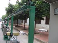 China Vertical PVC Cable Manufacturing Machine , 150KG/H Alloy Steel Wire Winding Equipment for sale