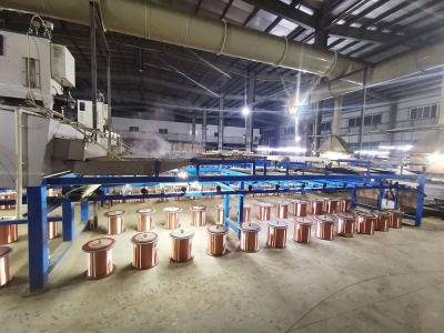 China Annealing Furnace Copper Wire Tinning Machine Inlet 0.08-0.32MM for sale